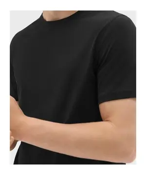 Theory Precise Short-sleeved Crewneck T-shirt - Black