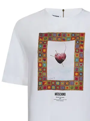Moschino Heart Of Wool Envers Satin Blouse
