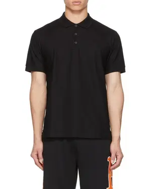 Burberry Logo Patch Polo Shirt
