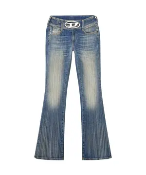 DIESEL® D-propol 0cbcx Mid-rise Flared Jeans