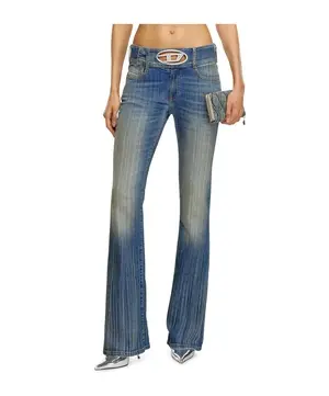 DIESEL® D-propol 0cbcx Mid-rise Flared Jeans