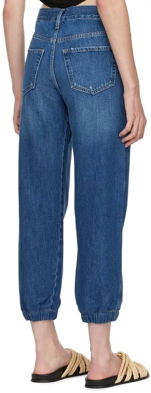 FRAME Mid-rise Cropped Jeans