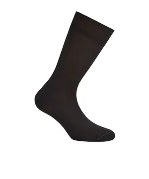 Zegna Cotton Crew Socks With Ribbed Cuffs - Grey