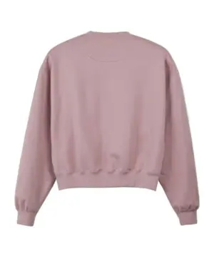 Y3 Brushed Terry Boxy Crew Sweatshirt - Magic Fuchsia