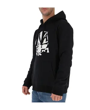 Valentino Garavani Logo Print Hooded Sweater