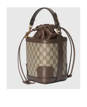 Gucci Ophidia Gg-canvas Bucket Bag