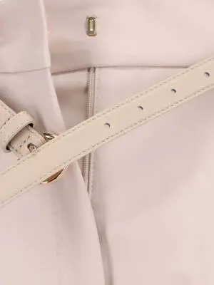 Max Mara Belted Pleated Trousers