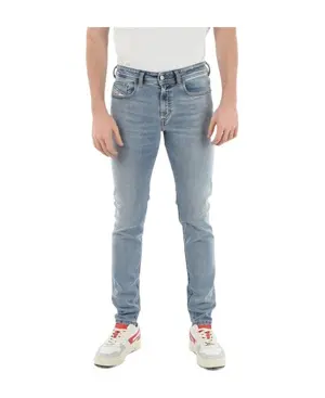 DIESEL® Mid-rise Skinny Jeans With Logo Detail