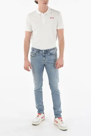 DIESEL® Mid-rise Skinny Jeans With Logo Detail
