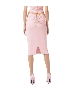 Versace High-waisted Skirt With Medusa Details