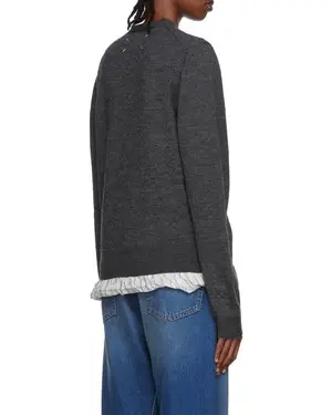 MAISON MARGIELA Distressed Buttoned Cardigan