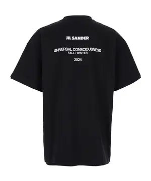 JIL SANDER Double Layer Crewneck T-shirt