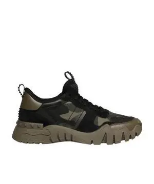 Valentino Garavani Rockrunner Plus Camouflage Sneakers