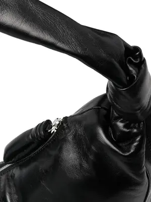 LEMAIRE Large Croissant Zipped Shoulder Bag - Black