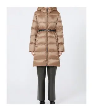 Max Mara Hooded Belted Puffer Jacket
