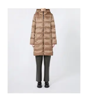 Max Mara Hooded Belted Puffer Jacket