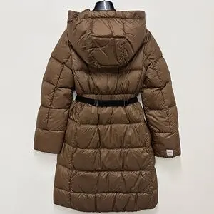 Max Mara Hooded Belted Puffer Jacket