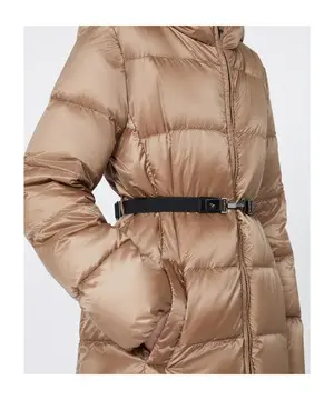 Max Mara Hooded Belted Puffer Jacket