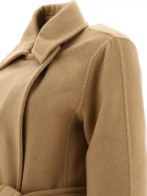 Max Mara Manuela Icon Belted Coat - No