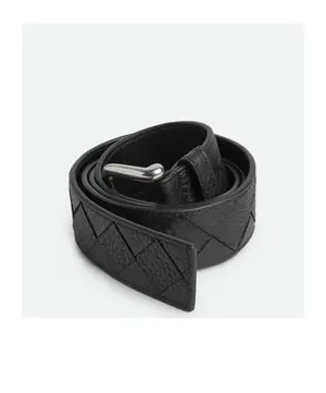 Bottega Veneta Intrecciato Taurillon Belt