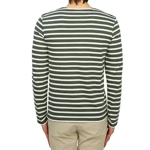 Saint James Striped Graphic T-shirt
