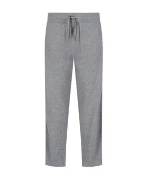 Loro Piana Drawstring Knitted Pants - Gray