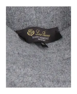 Loro Piana Drawstring Knitted Pants - Gray