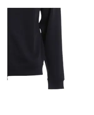 Emporio Armani Zip Up Logo Jacket - Black
