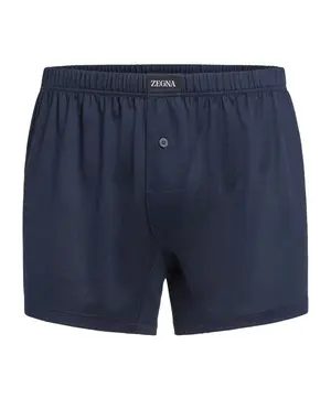 Zegna Logo Sticker Underwear - Blue