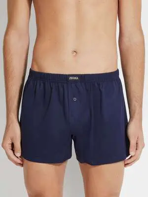 Zegna Logo Sticker Underwear