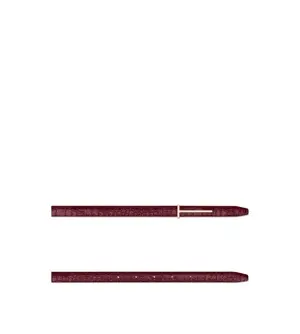 TOM FORD Slim T Belt With Embossed Design - Red