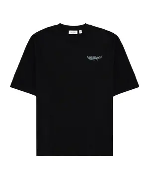 Off-White Logo Printed Crewneck T-shirt - Black