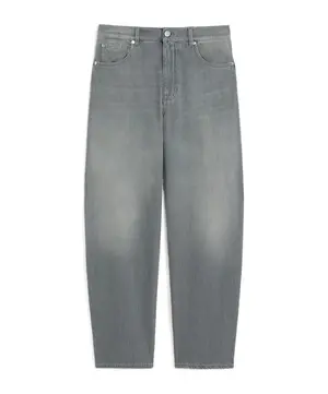 Max Mara Allegra Denim Jeans - Medium Gray