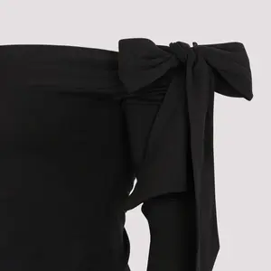 ROTATE BY BIRGER CHRISTENSEN Cut Out Detail Midi Dress