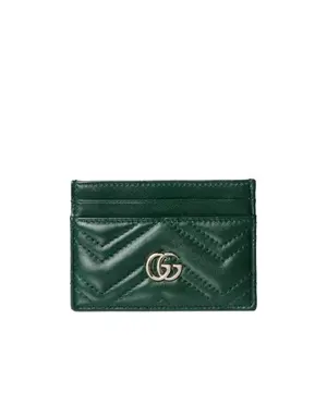 Gucci Gucci GG Marmont Card Case Green