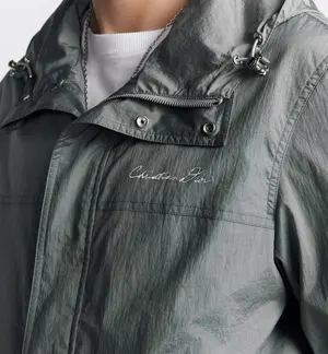 Dior Embroidered Signature Windbreaker