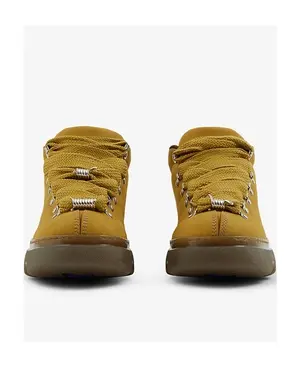 Burberry Round Toe Lace-up Ankle Boots