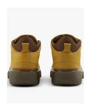 Burberry Round Toe Lace-up Ankle Boots