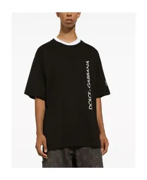 Dolce & Gabbana Dolce Gabbana Logo Printed Crewneck T-shirt