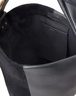Mulberry Retwist Hobo Suede Shoulder Bag