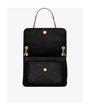 Saint Laurent Niki Medium Shoulder Bag - Black