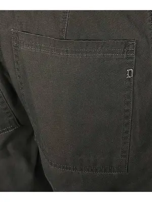 DONDUP Belt Loop Casual Pants With Elasticated Cuffs