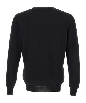 KANGRA Crew Neck Sweater - Black