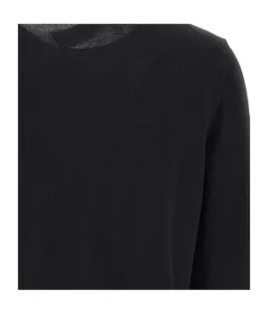 KANGRA Crew Neck Sweater - Black