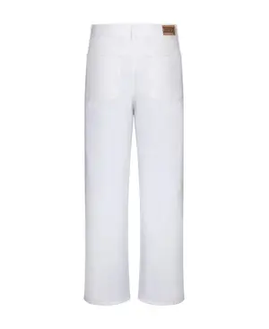 Dior Christian Button Detailed Straight Leg Trousers