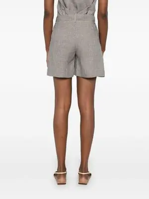 P.a.r.o.s.h Belt Loop Houndstooth Shorts