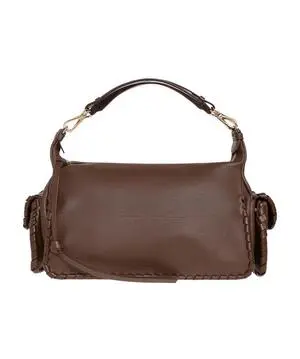 Chloé Nahir Zipped Shoulder Bag - Brown