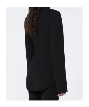 Sportmax Baffo Long-sleeved Knitted Shirt