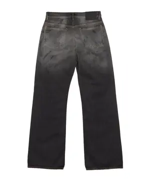 Acne Studios Loose-fit Distressed Wide-leg Jeans