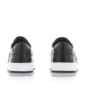 Prada Downtown Logo Low-top Sneakers - Black